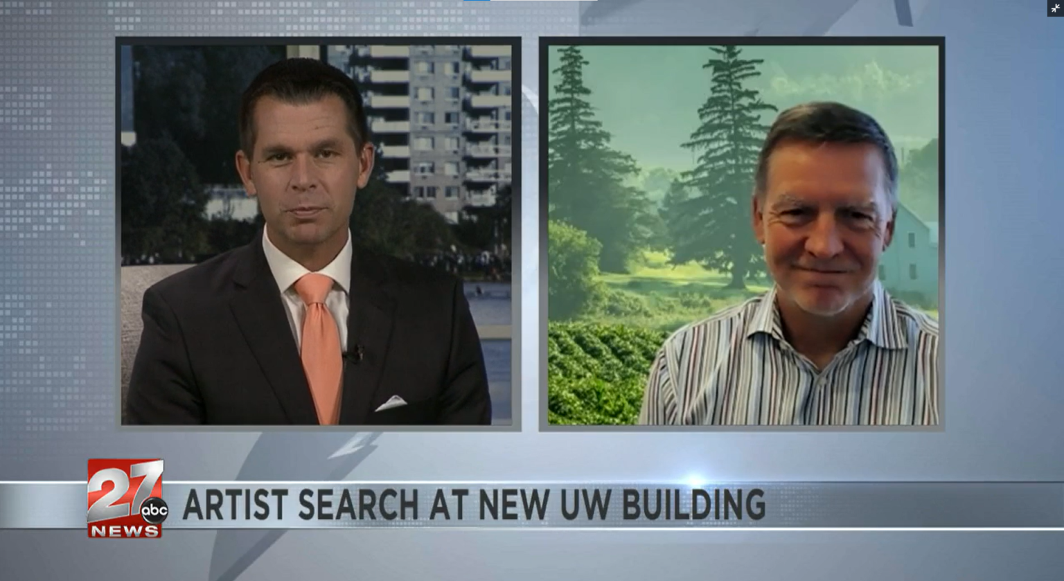 Tom Erickson Shares Search for Art in WKOW TV Interview - School of ...